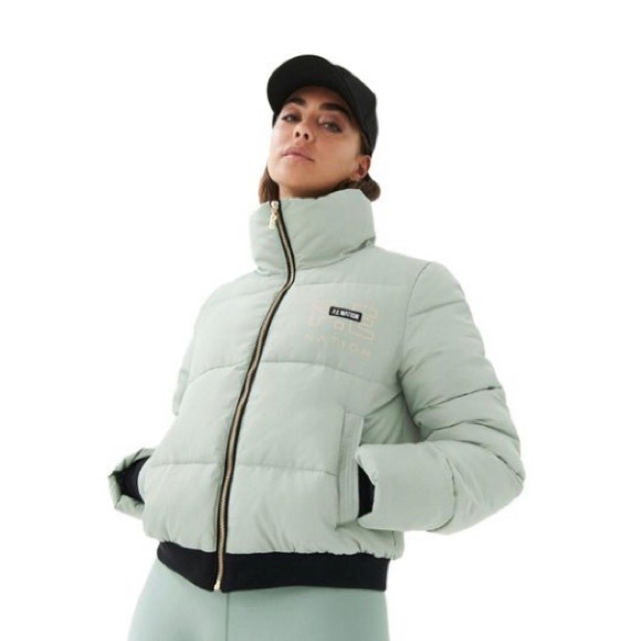 P.E Nation | Jackets & Coats | Pe Nation Ramp Run Puffer Jacket Iceberg ...